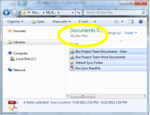 Save Box Files to Your Desktop - University IT