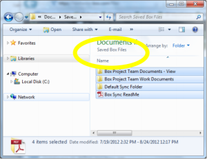 Save Box Files to Your Desktop - University IT