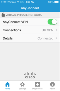 Connect / Disconnect VPN on iOS Device - University IT