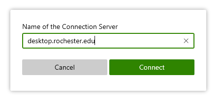 Log In with Horizon Client - University IT