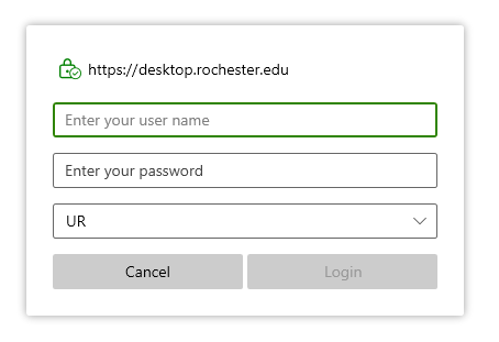 Log In with Horizon Client - University IT
