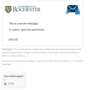 Read SecureMail Messages - University IT