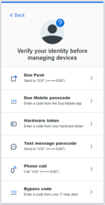 How to Set Default Authentication Options - University IT