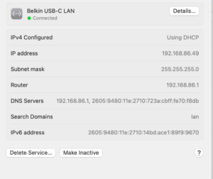 Finding Your Mac IP Address - University IT