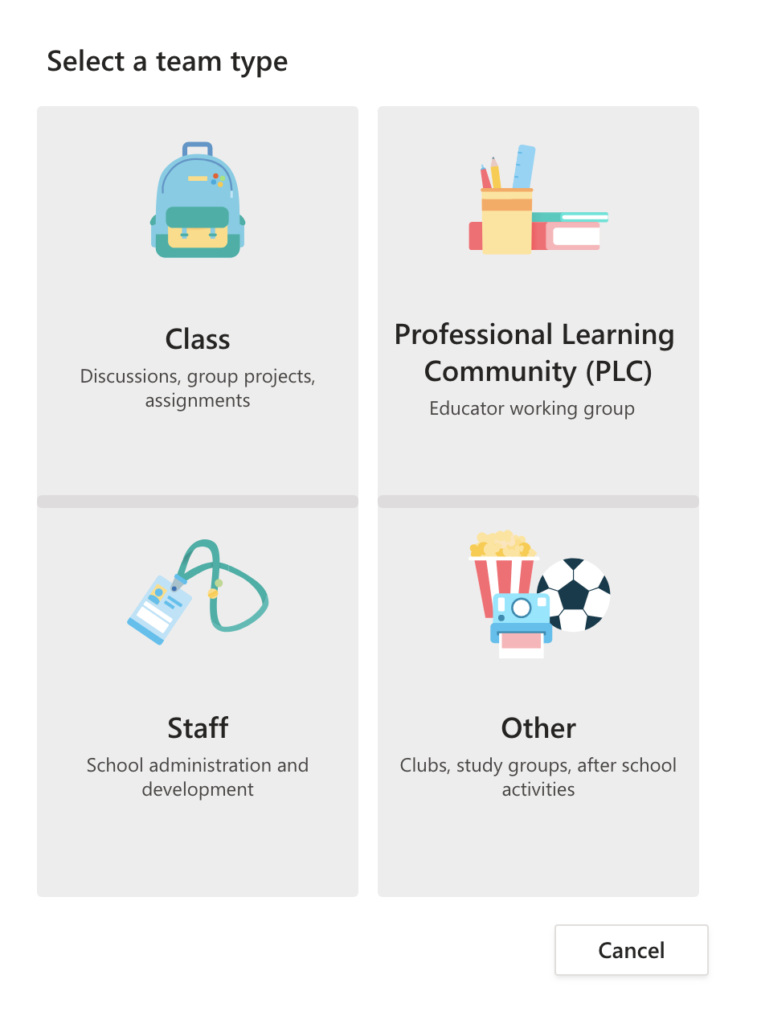 Creating a Team - University IT